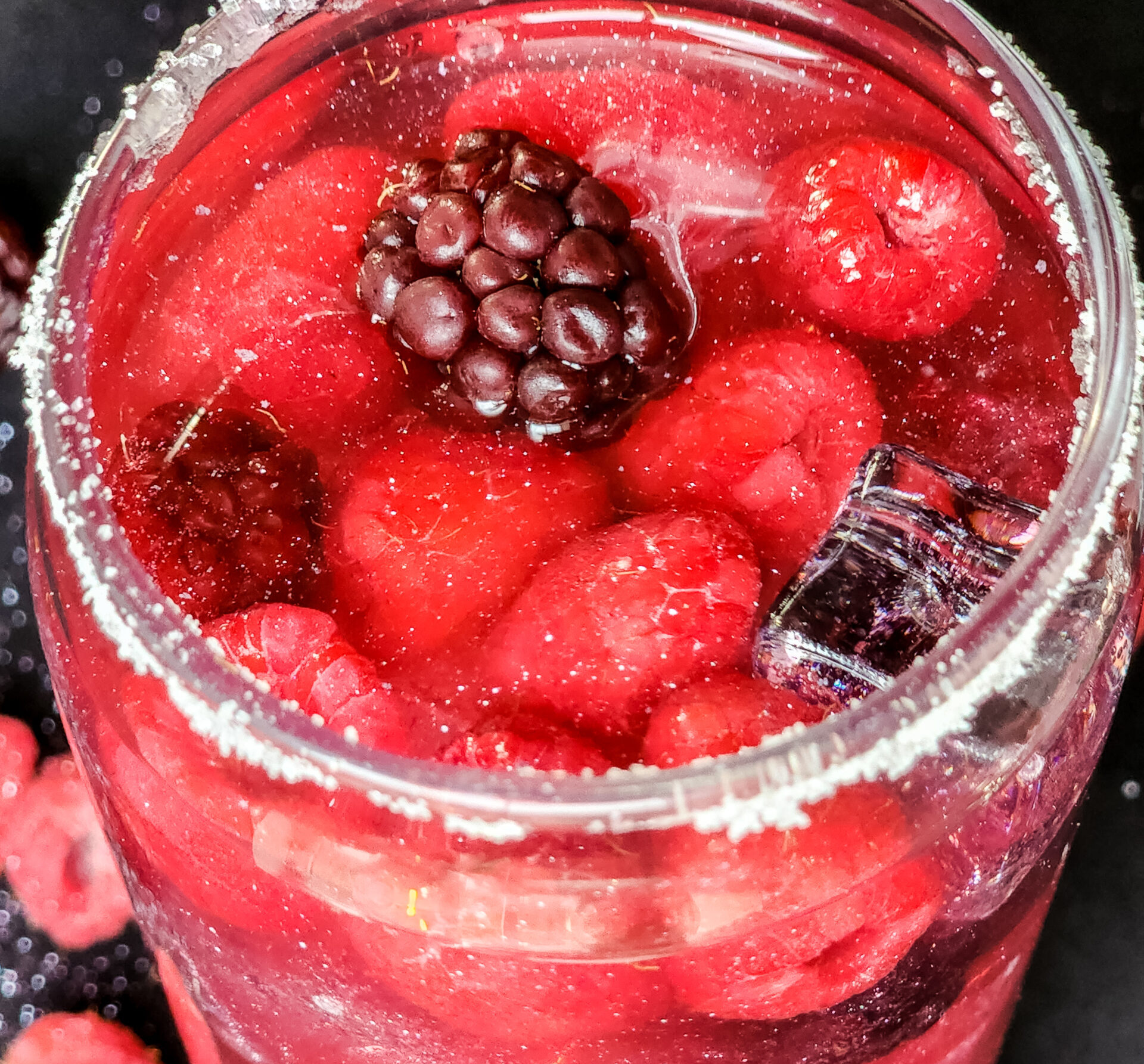 Very Berry Galaxy Mocktail - Deirdra Monet's Lifestyle Blog