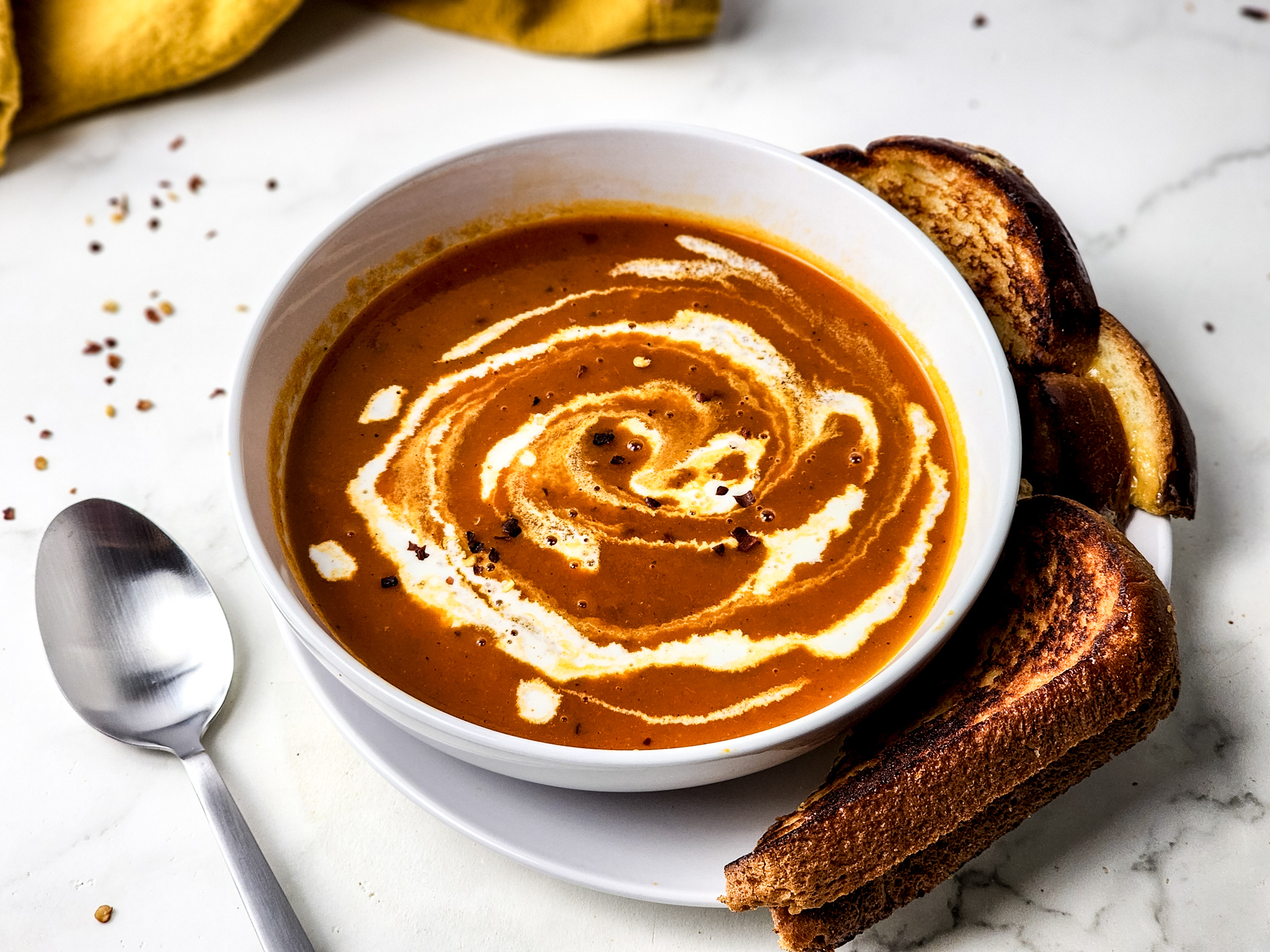 Tomato Bisque Soup - Deirdra Monet's Lifestyle Blog